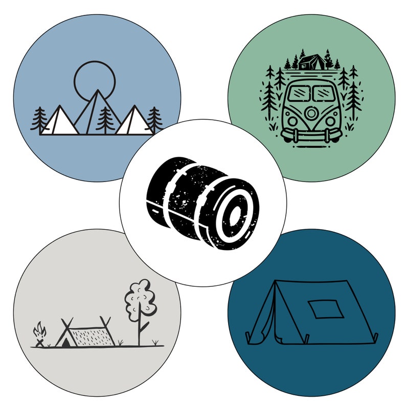 15 Camping Instagram Highlight Covers | Digital Download | Minimalist ...