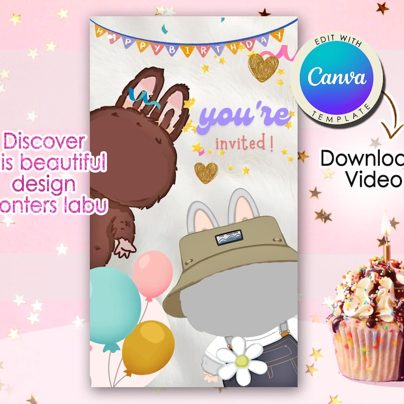 Labubu Animated - Etsy