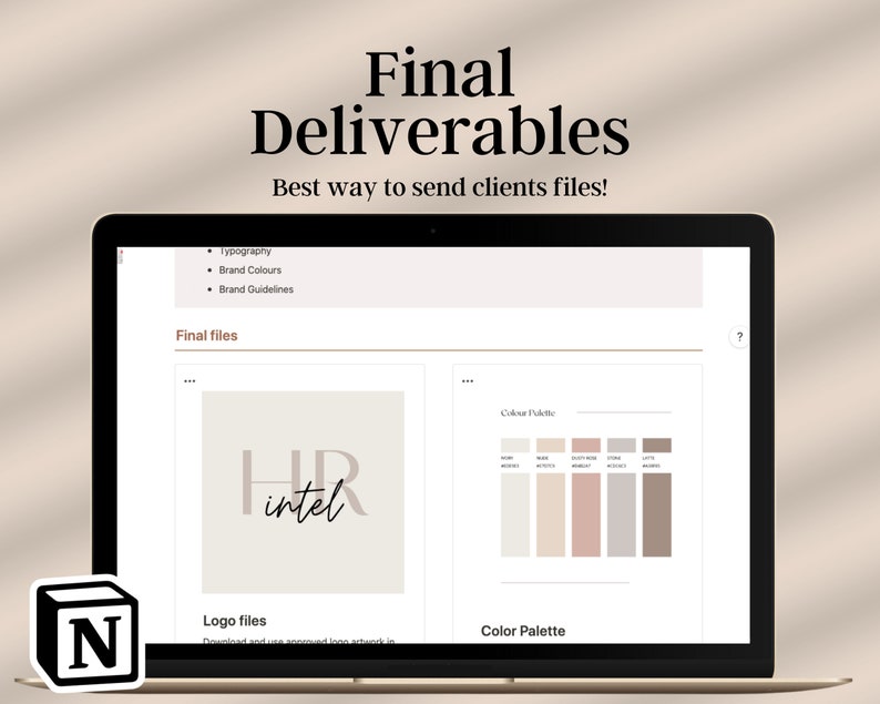 Client Onboarding Notion Template Client Portal, Graphic Designers ...