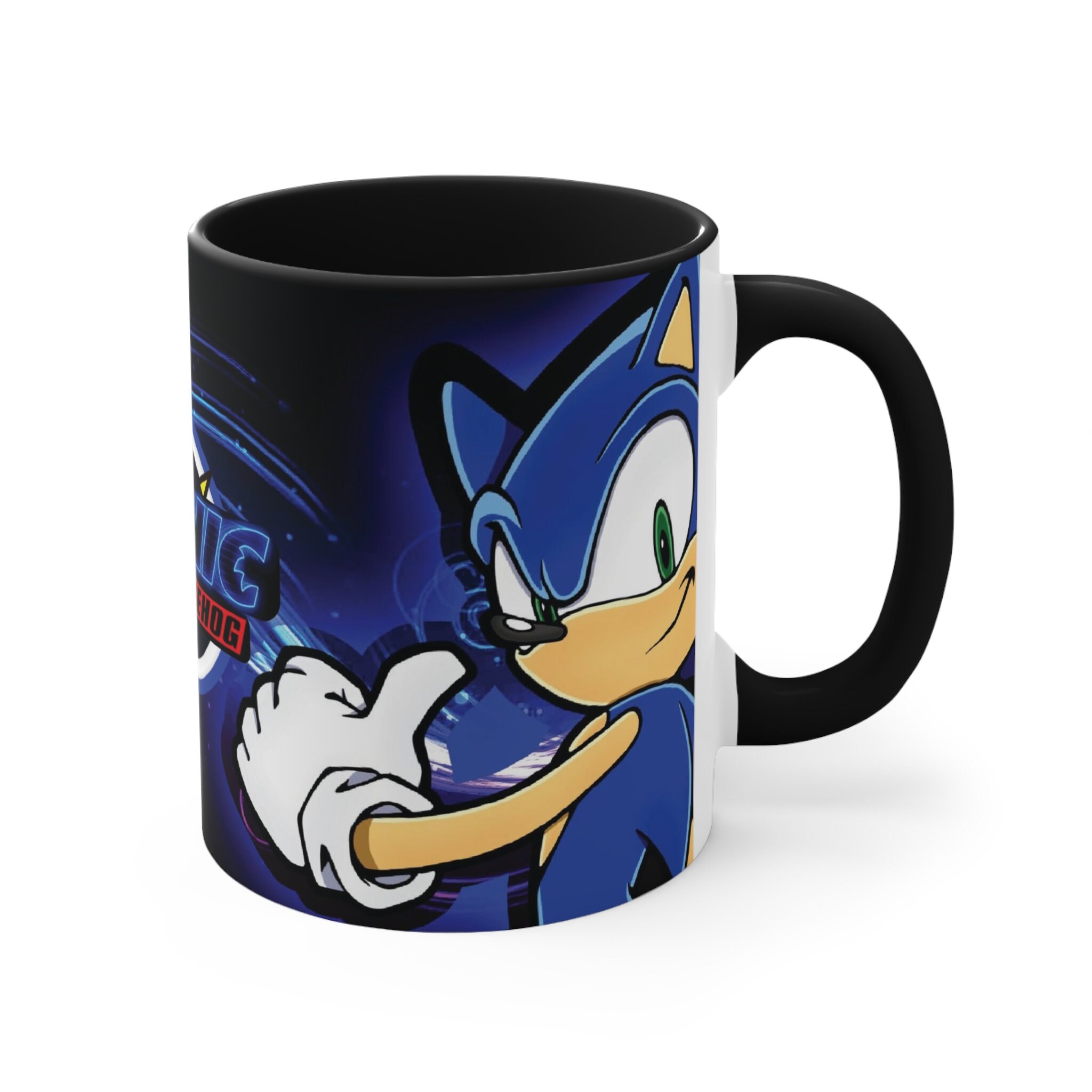Sonic the Hedgehog Retro Mug - Etsy