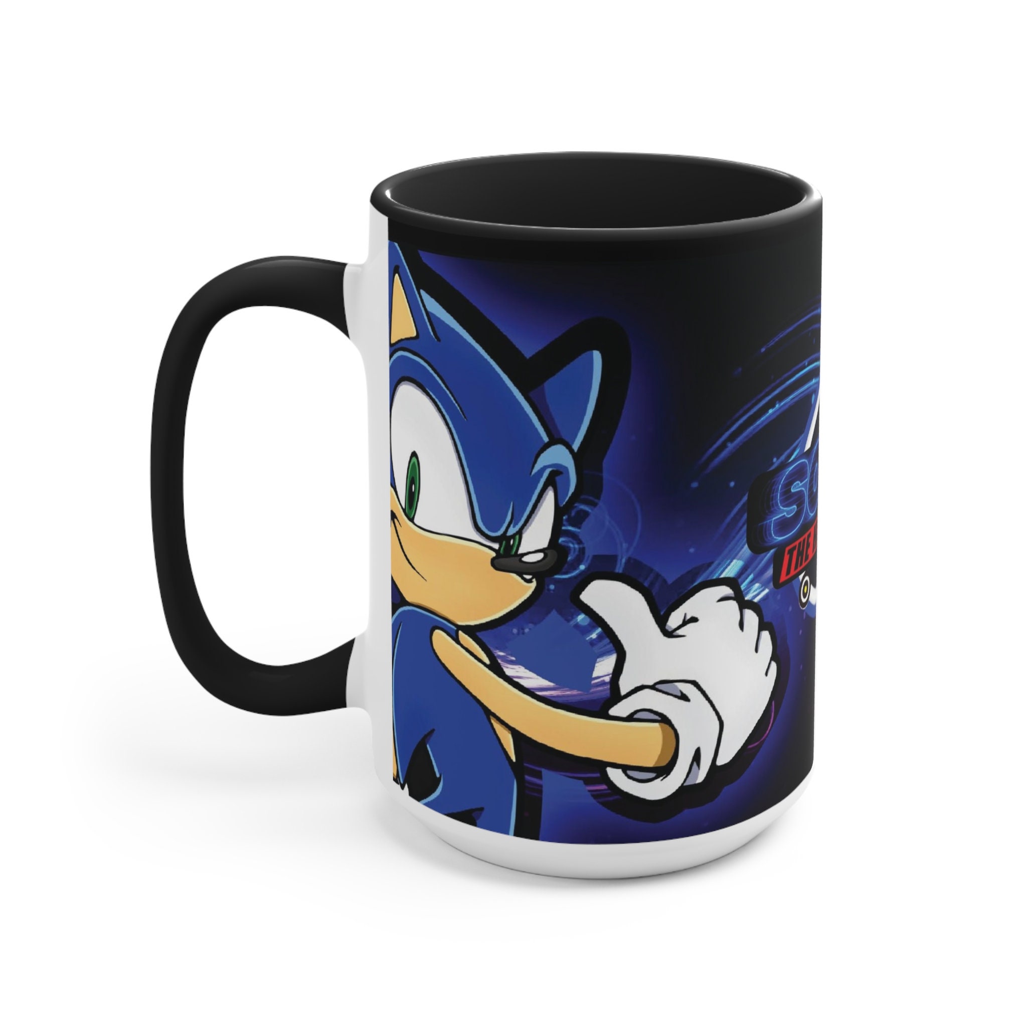 Sonic the Hedgehog Retro Mug - Etsy