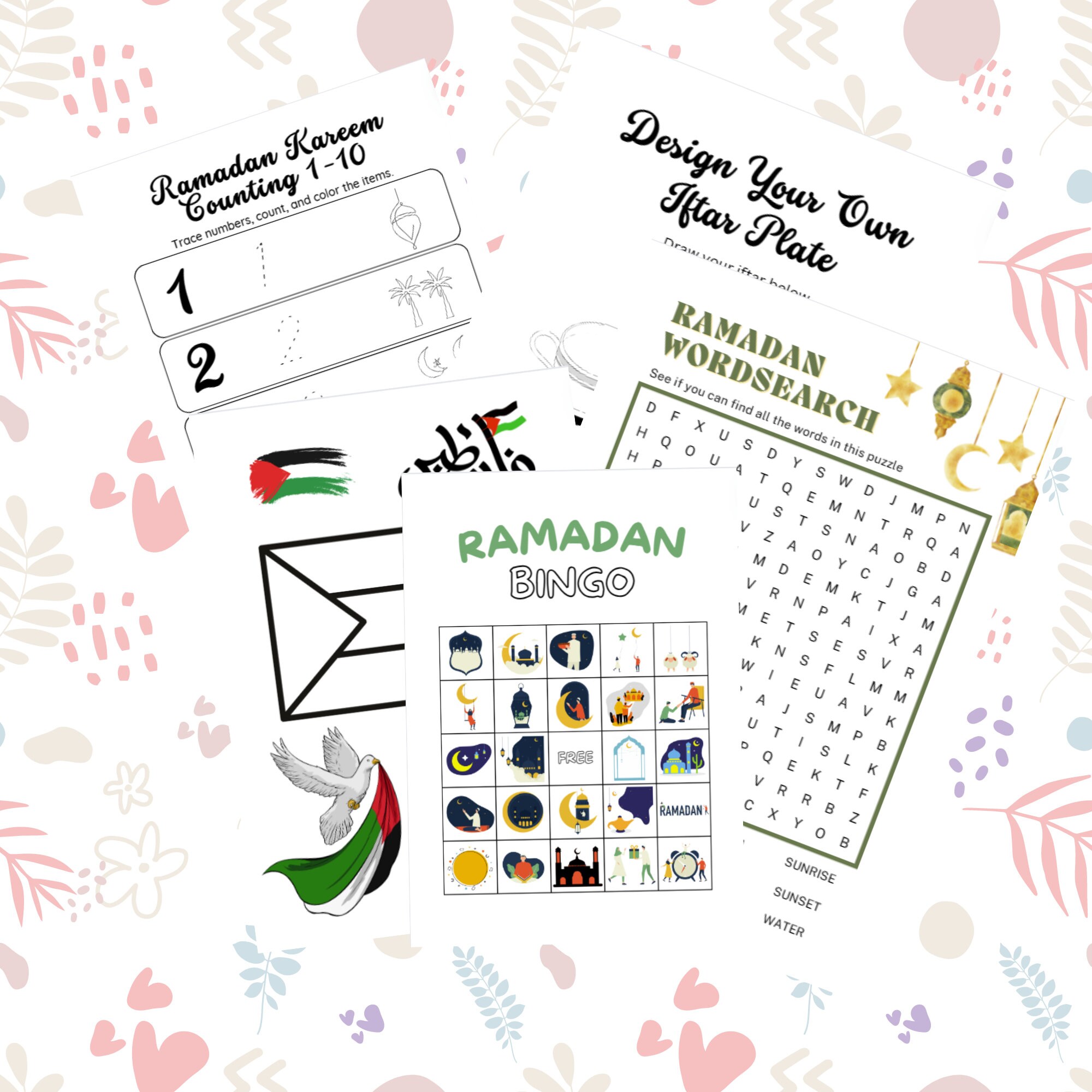 Ramadan Activity Printable, Eid Activities, Ramadan Activity Book ...