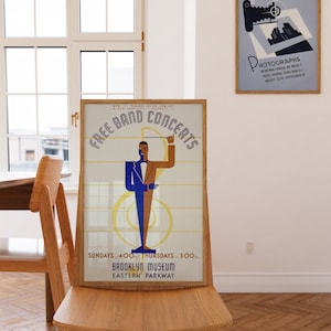 Mid Century Mod Posters, Vintage Arts and Sciences Posters, Vintage ...