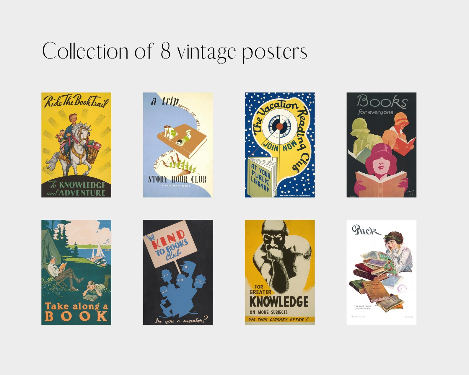 Vintage Book Posters, Home Library, Bookish Aesthetic, Vintage Posters ...