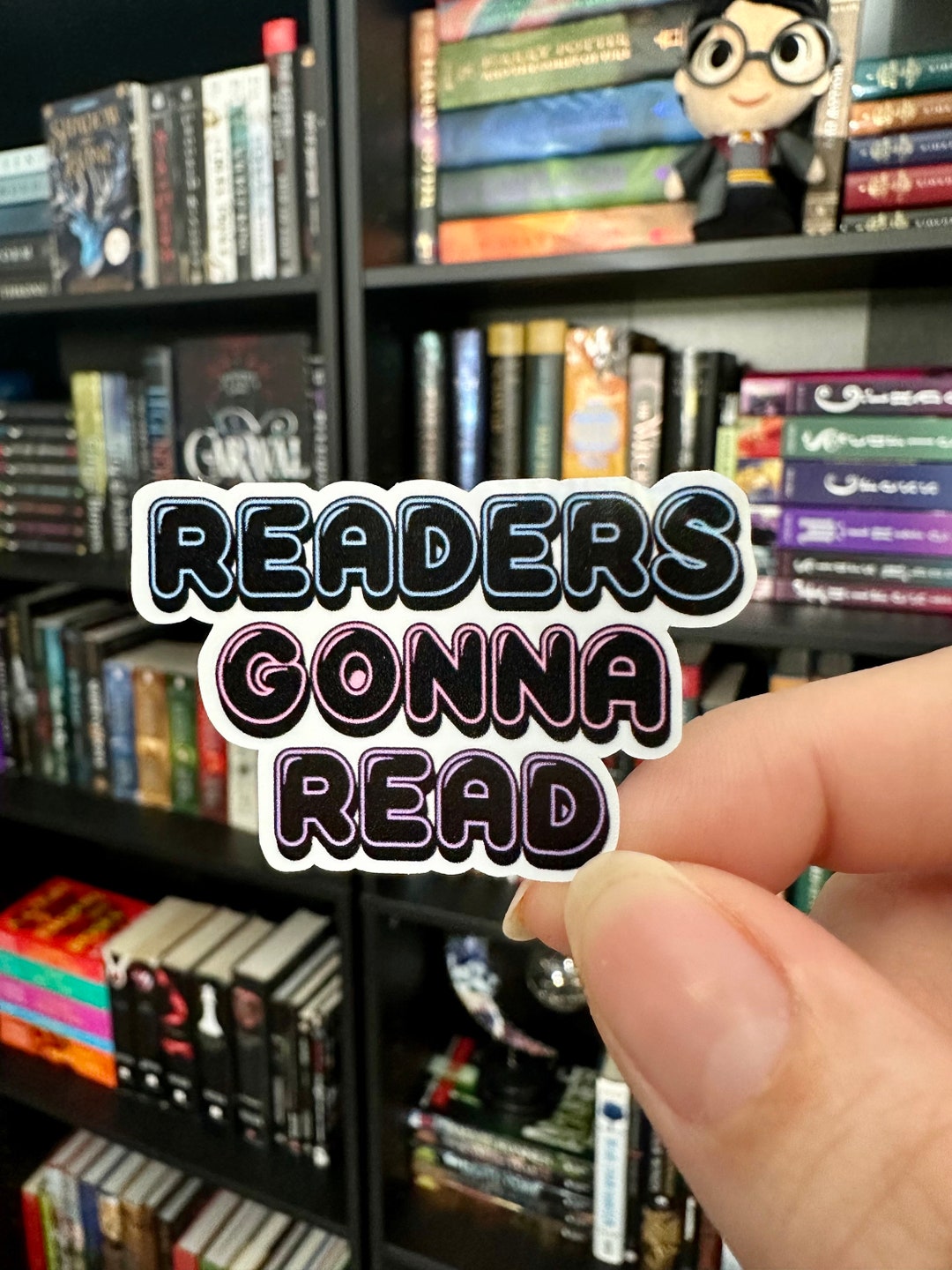 Readers Gonna Read, Stickers for Kindle/laptop, Book Lover Gift, Water ...