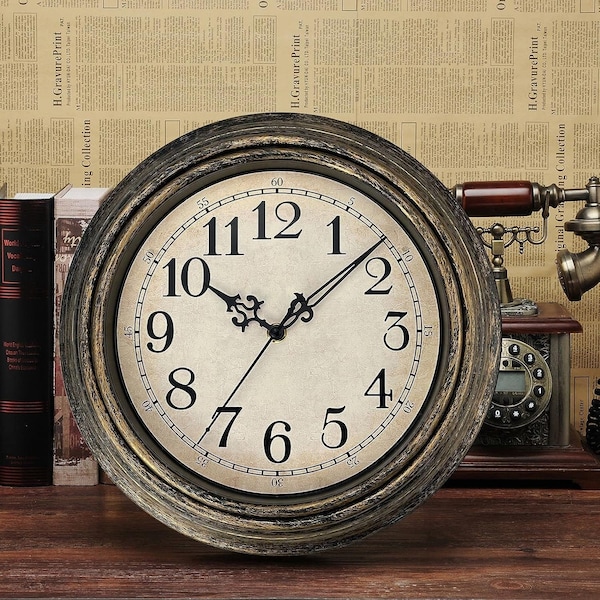 Retro Wall Clock - Etsy