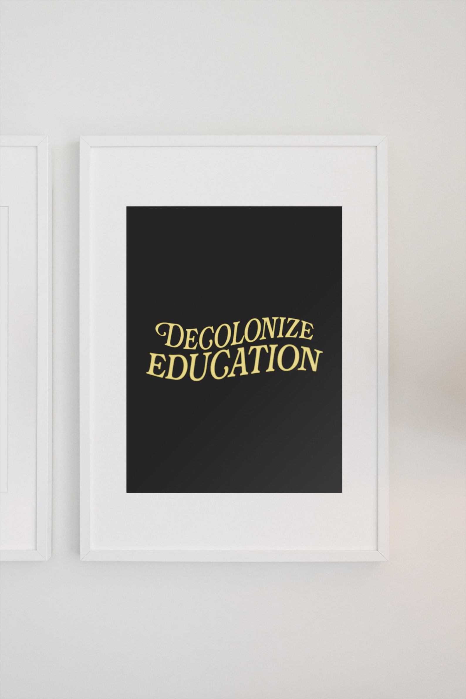 Decolonize Education Digital Wall Art | INSTANT DOWNLOAD - Etsy