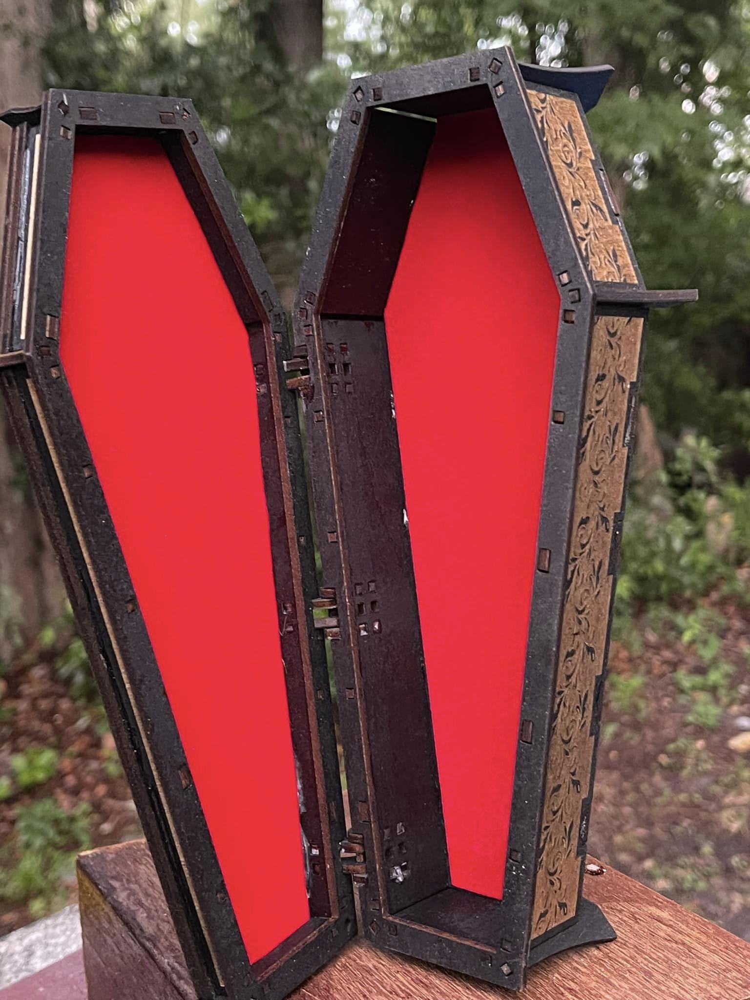 Digital Download Laser Cut Coffins/wooden Coffin/coffin Jewelry Box - Etsy