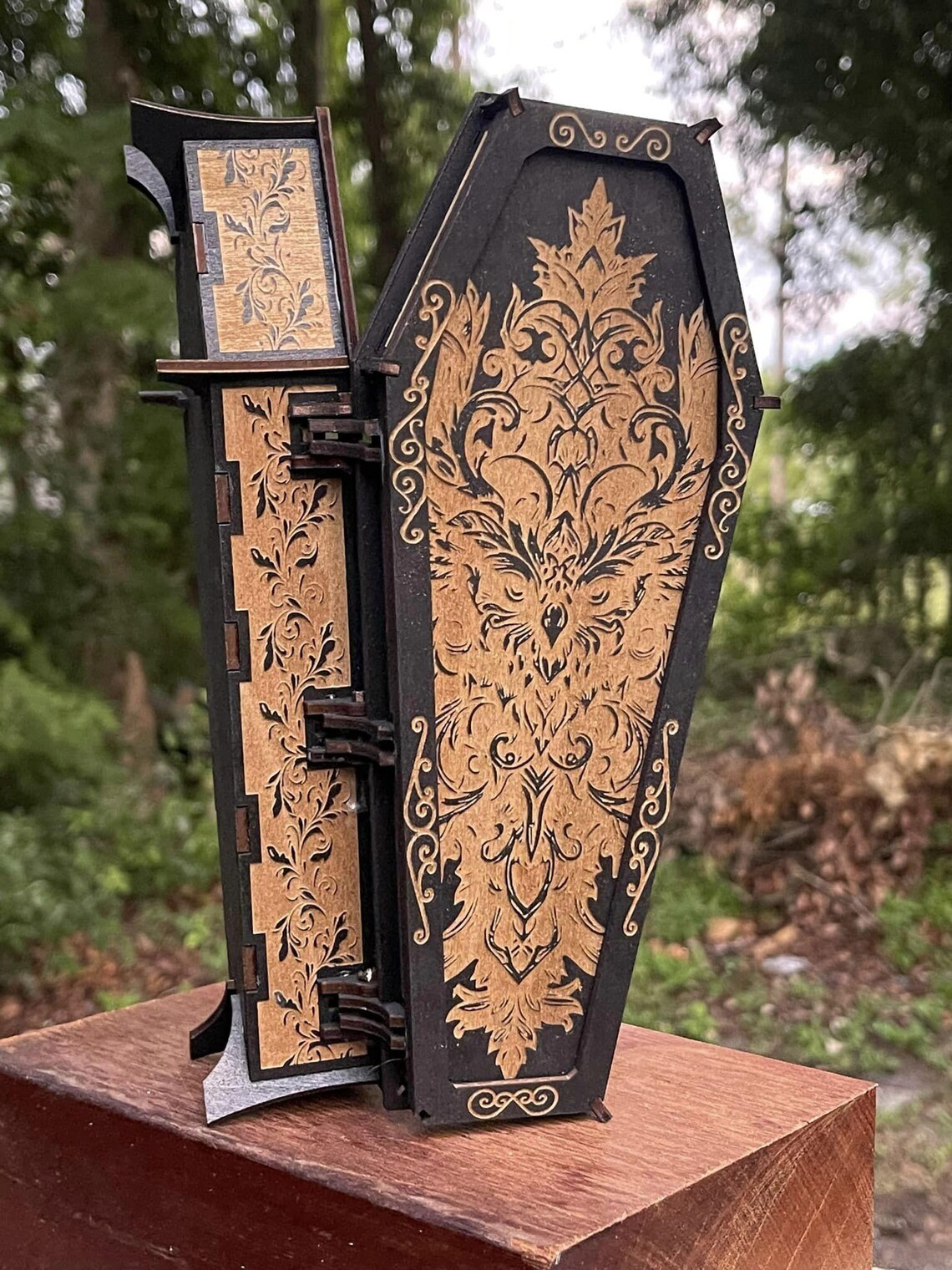 Digital Download Laser Cut Coffins/wooden Coffin/coffin Jewelry Box - Etsy