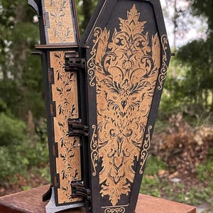Digital Download Laser Cut Coffins/wooden Coffin/coffin Jewelry Box - Etsy