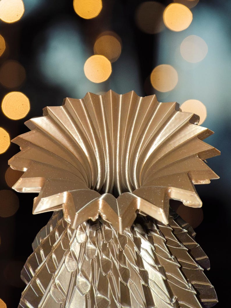 Trendy 3D Printed Coffee Colored Vase, Modern Decorative Accent ...