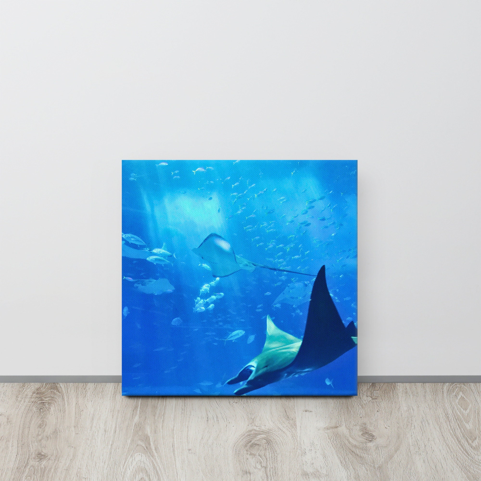 Stingray Art Stingray Stingray Wall Art Stingray Canvas - Etsy