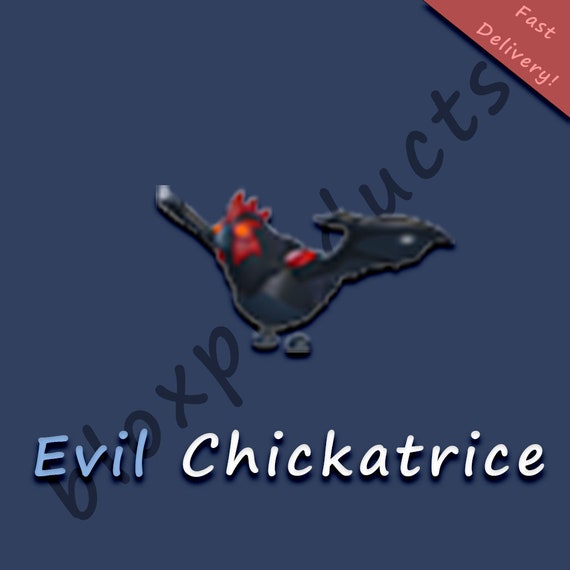 4x Evil Chickatrice Adopt Me Pet halloween 2022 - Etsy