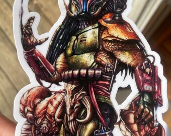 Predator Sticker - Etsy