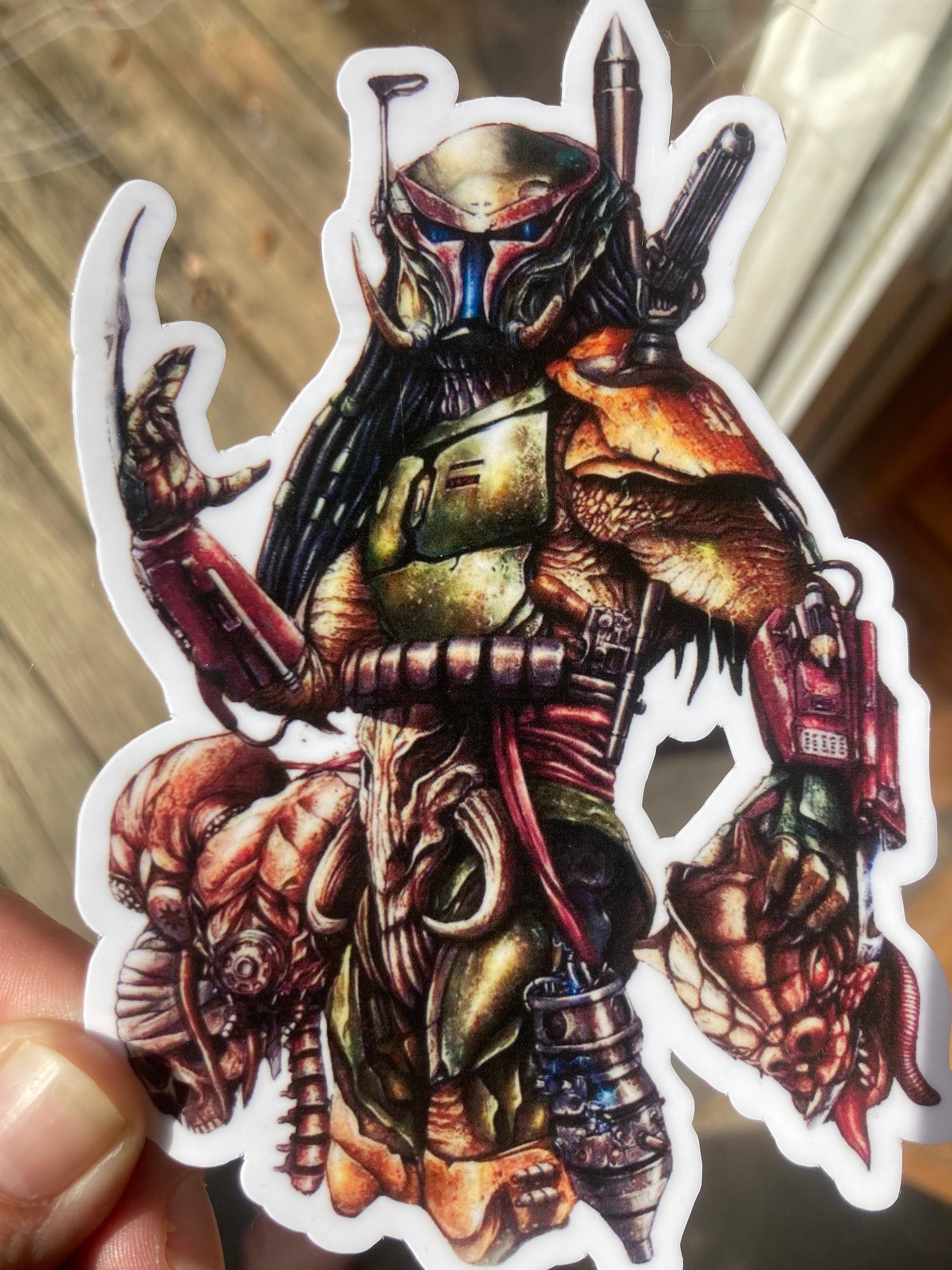 Predator Sticker - Etsy