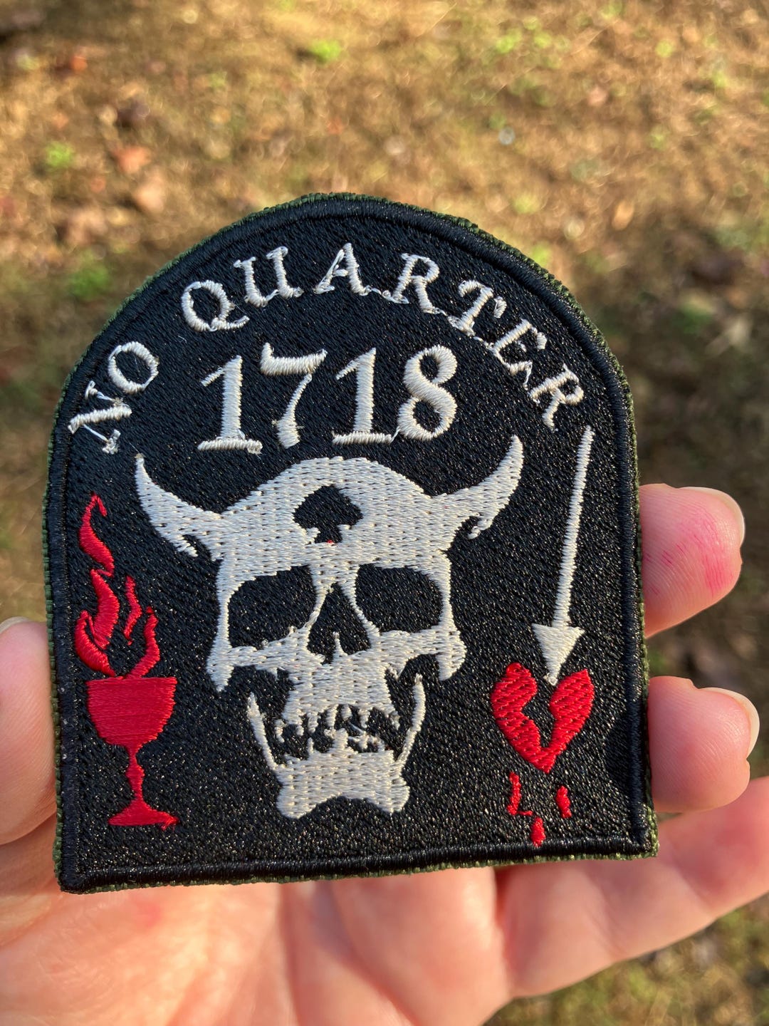 No Quarter Patch - Etsy