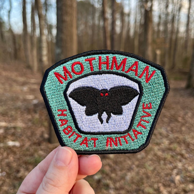 Mothman Patch - Etsy