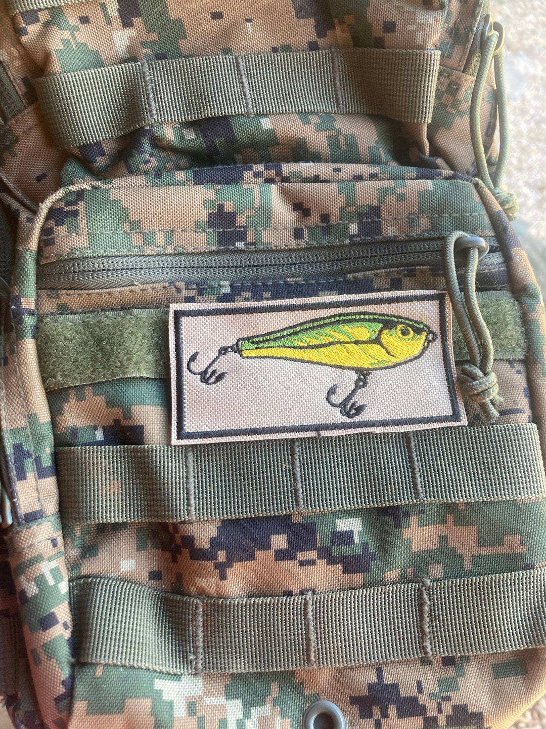 Fishing Lure Embroidered Patch - Etsy