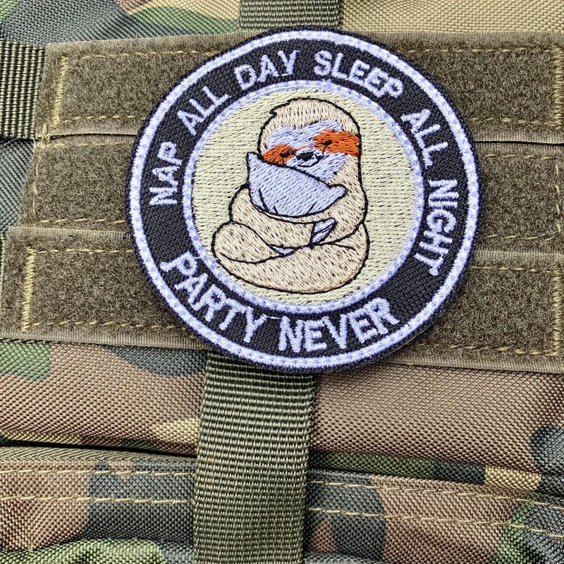 Sloth Iron on Patch - Etsy