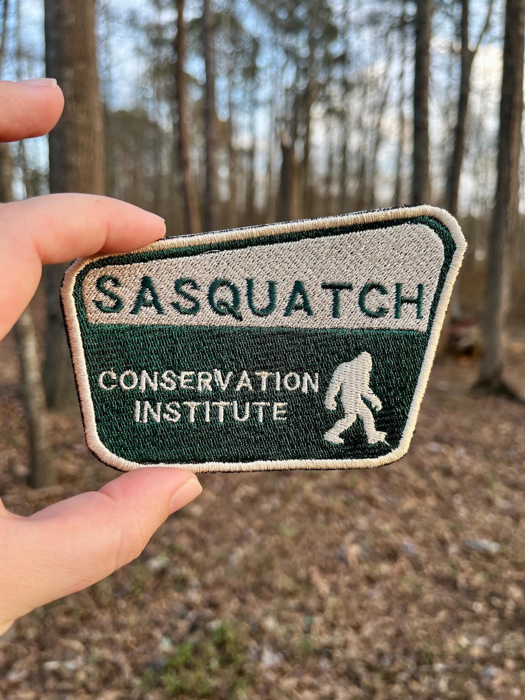 Sasquatch Conservation Institute Patch (iron on or Hook) - Etsy