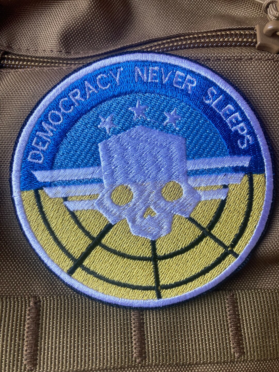 Democracy Never Sleeps Patch - Etsy