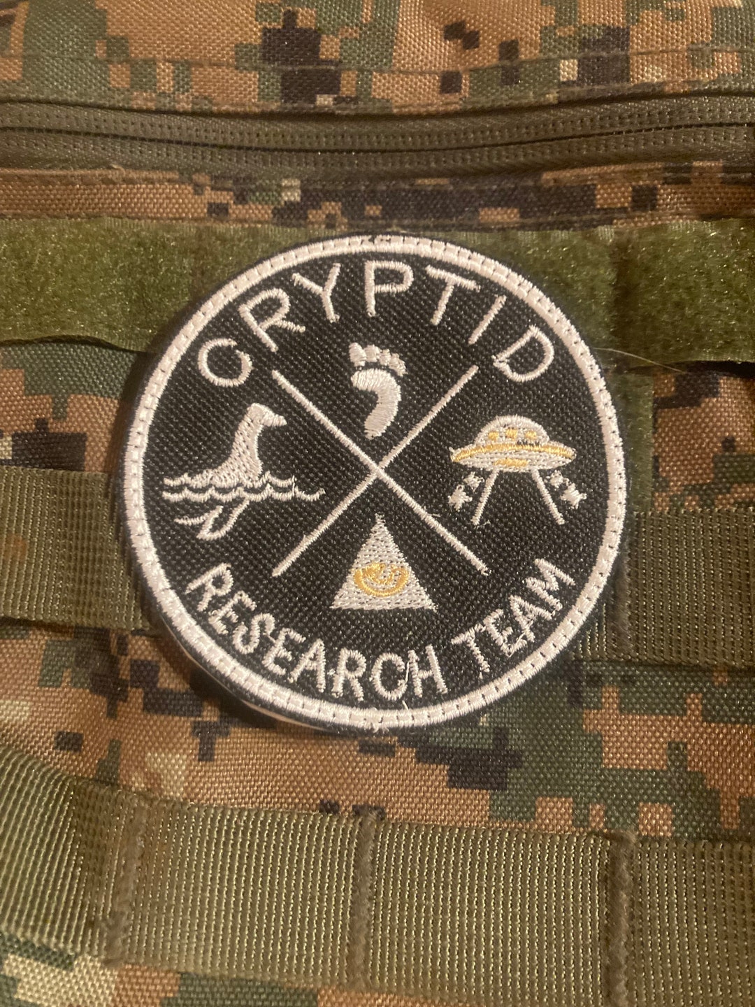 Cryptid Research Team Patch - Etsy