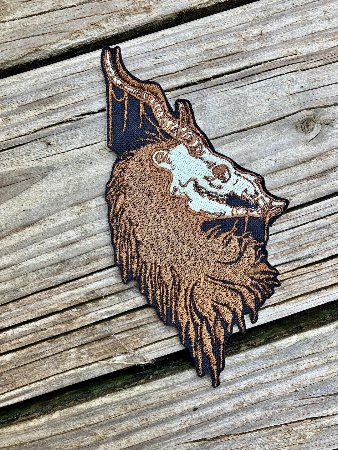 Wendigo Iron on Patch - Etsy