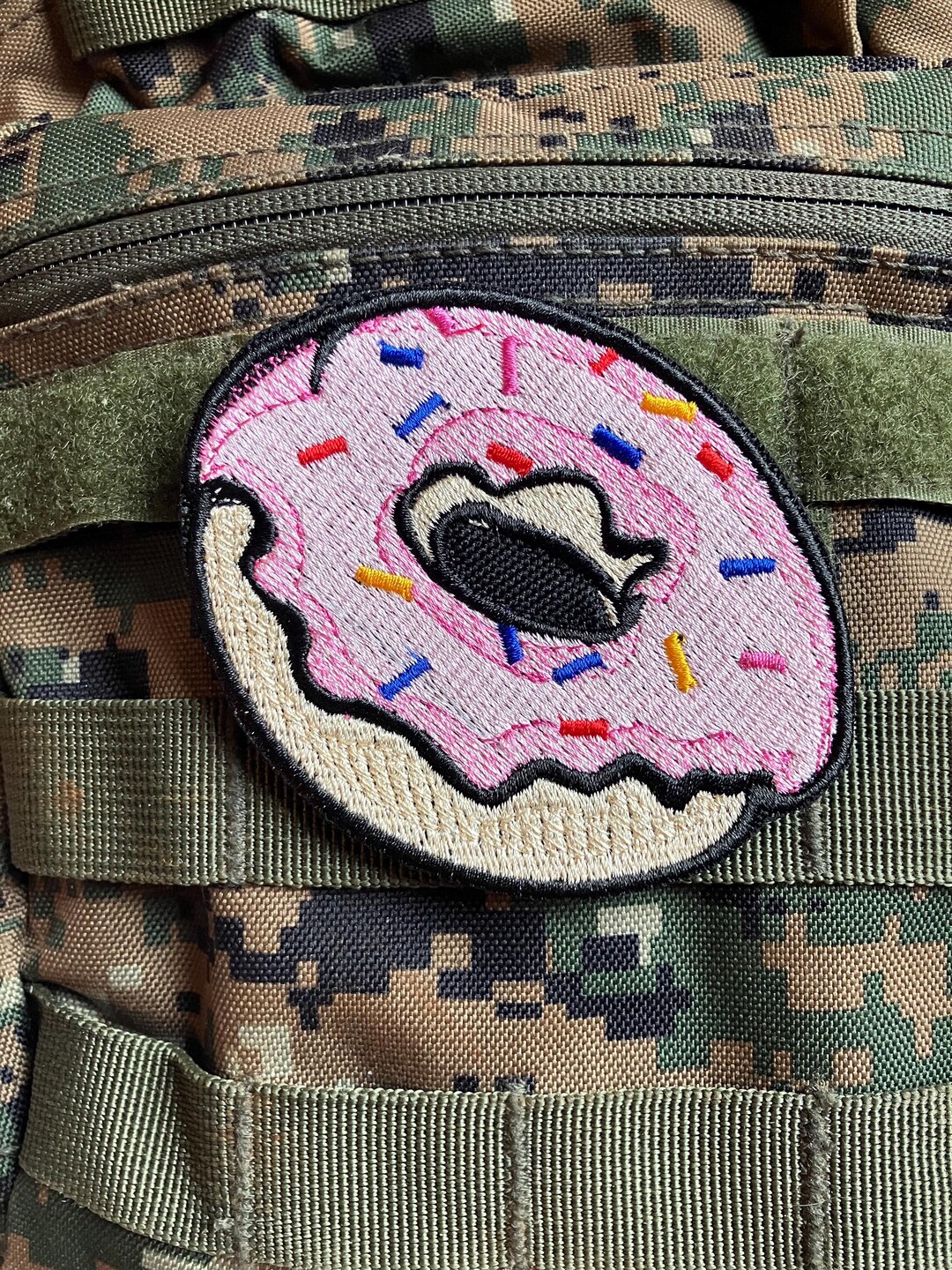 Donut Patch for Hats, Dog Vests, Jackets, Bags - Etsy