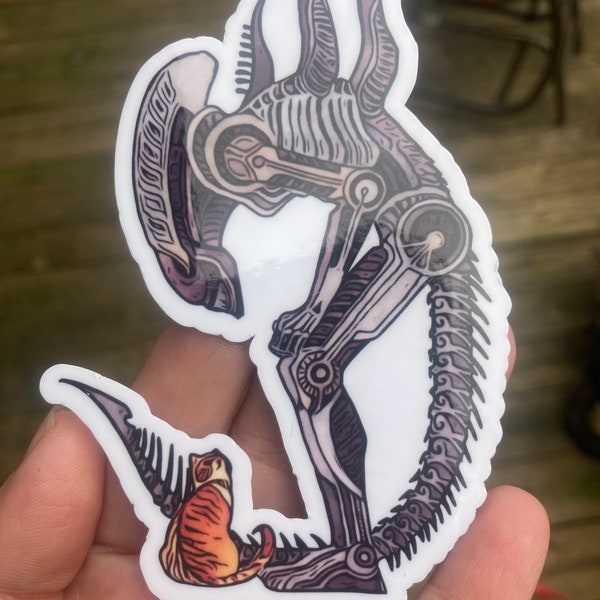 Alien Sticker - Etsy