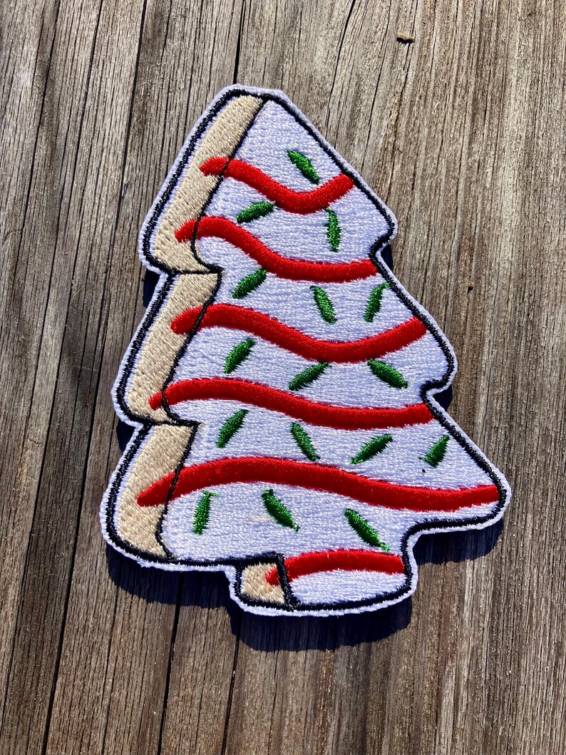 Christmas Tree Cake Patch - Etsy