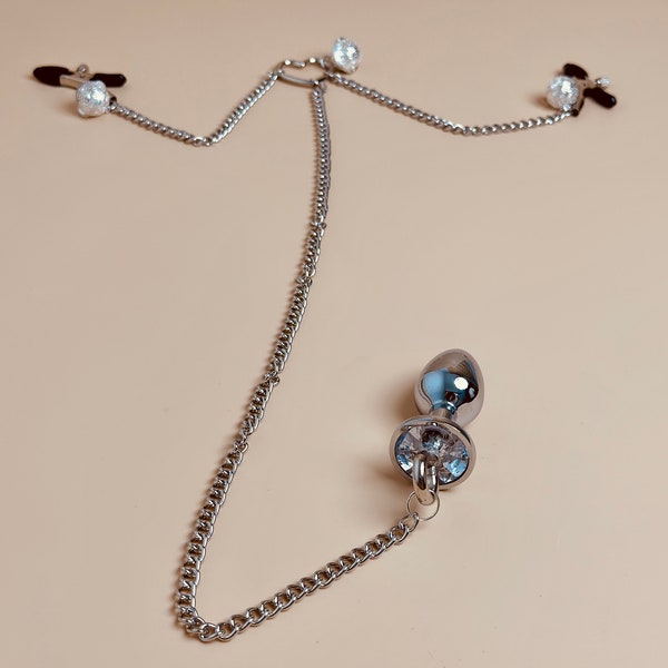 Butt Plug With Bell and Chain - Etsy