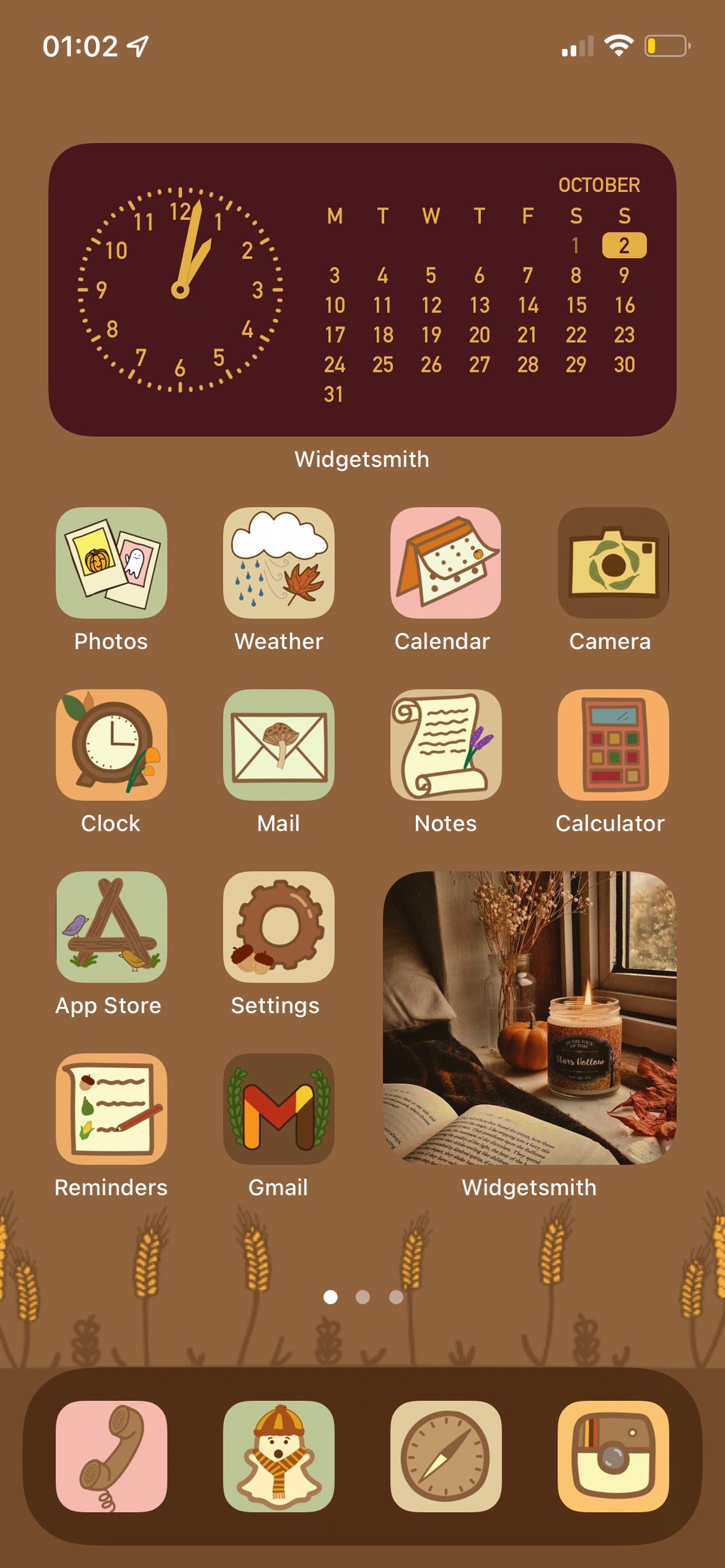 ORIGINAL Autumn / Fall Aesthetic IOS 14 App Icon Pack - Etsy