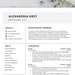 Resume Template AST Friendly, Resume Template for Students, Resume ...
