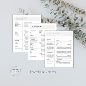 Resume Template AST Friendly, Resume Template for Students, Resume ...
