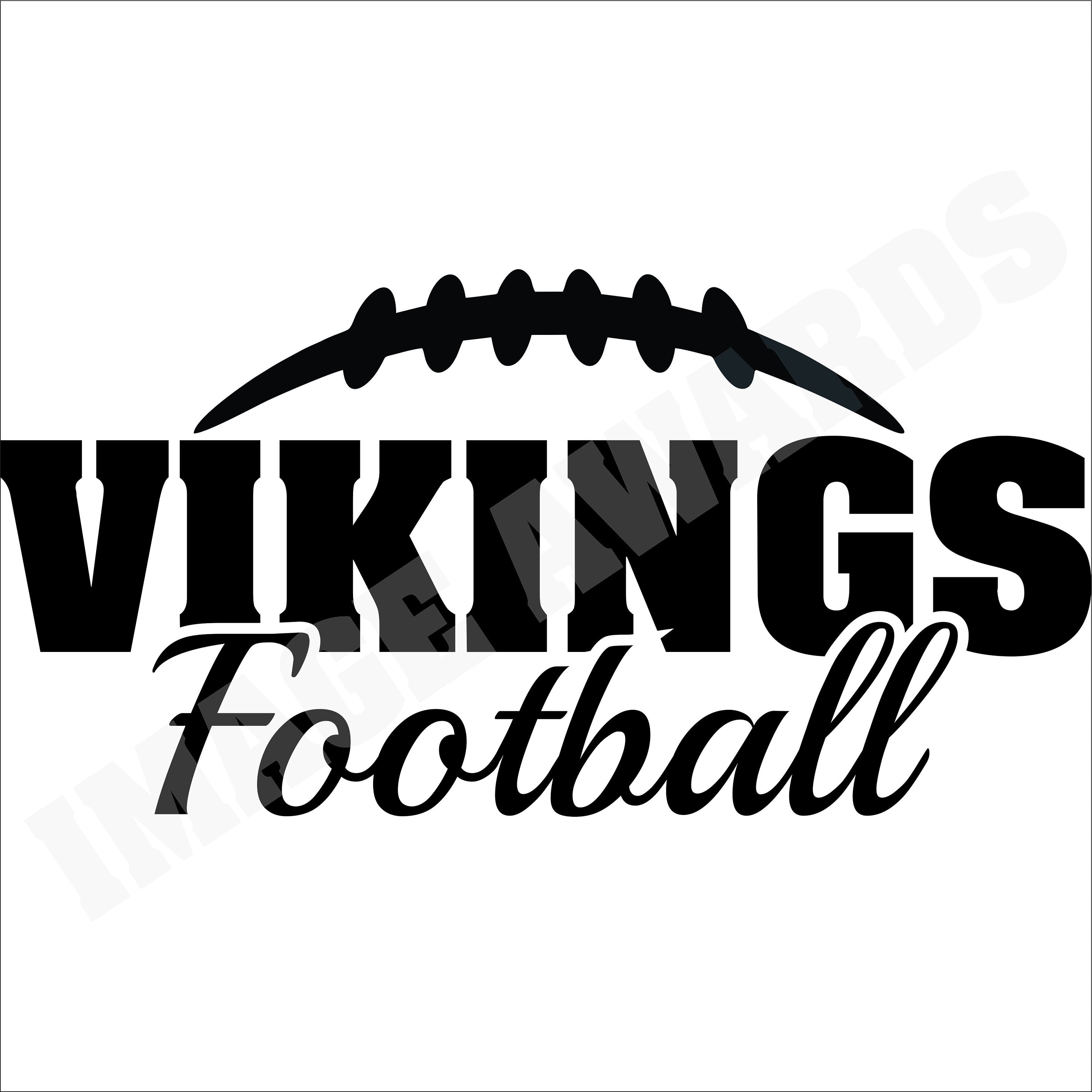 Vikings Football Laces Seams Svg Pdf Eps Png Jpg Dxf - Etsy