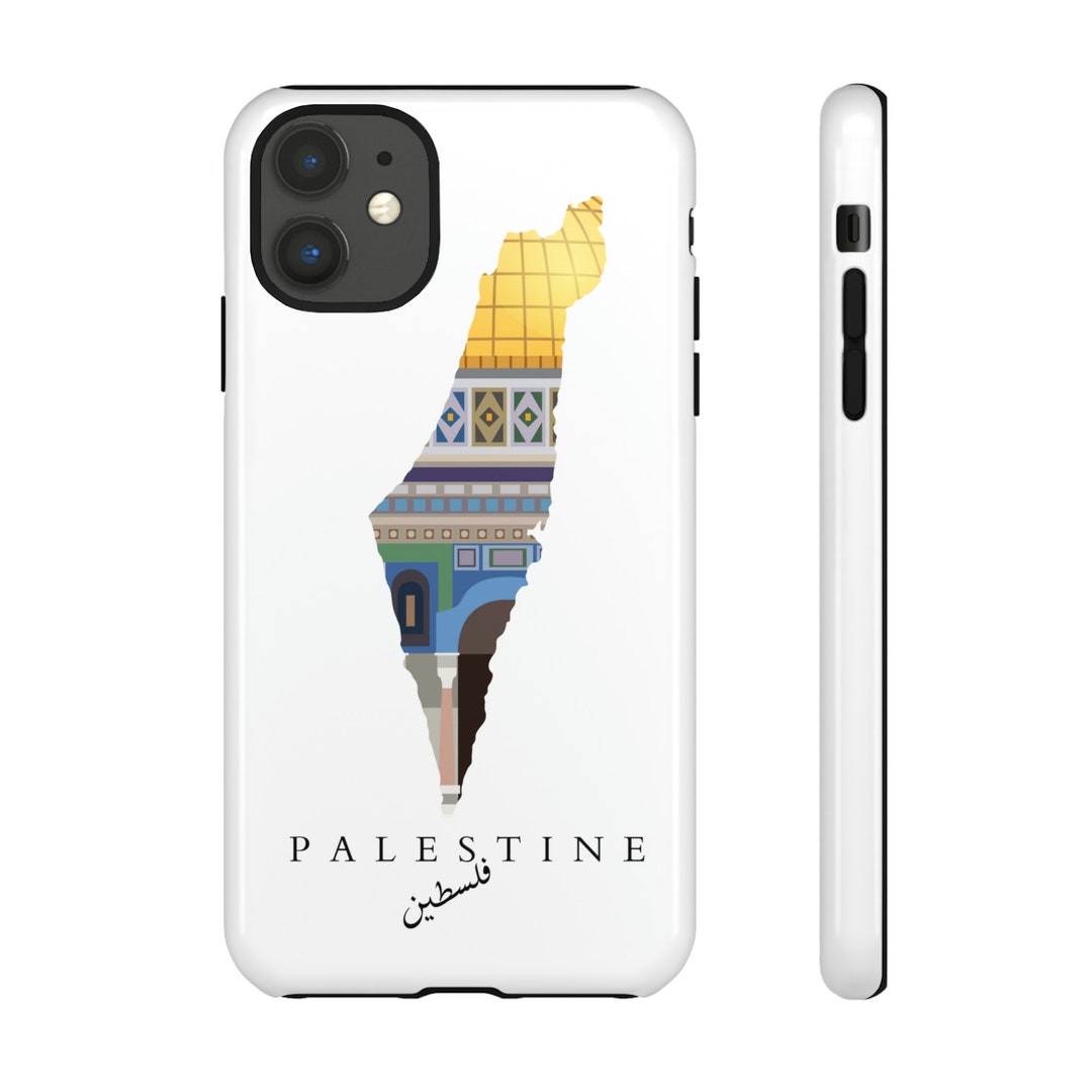 Tough Cases Palestine Jerusalem Map Al-quds - Etsy