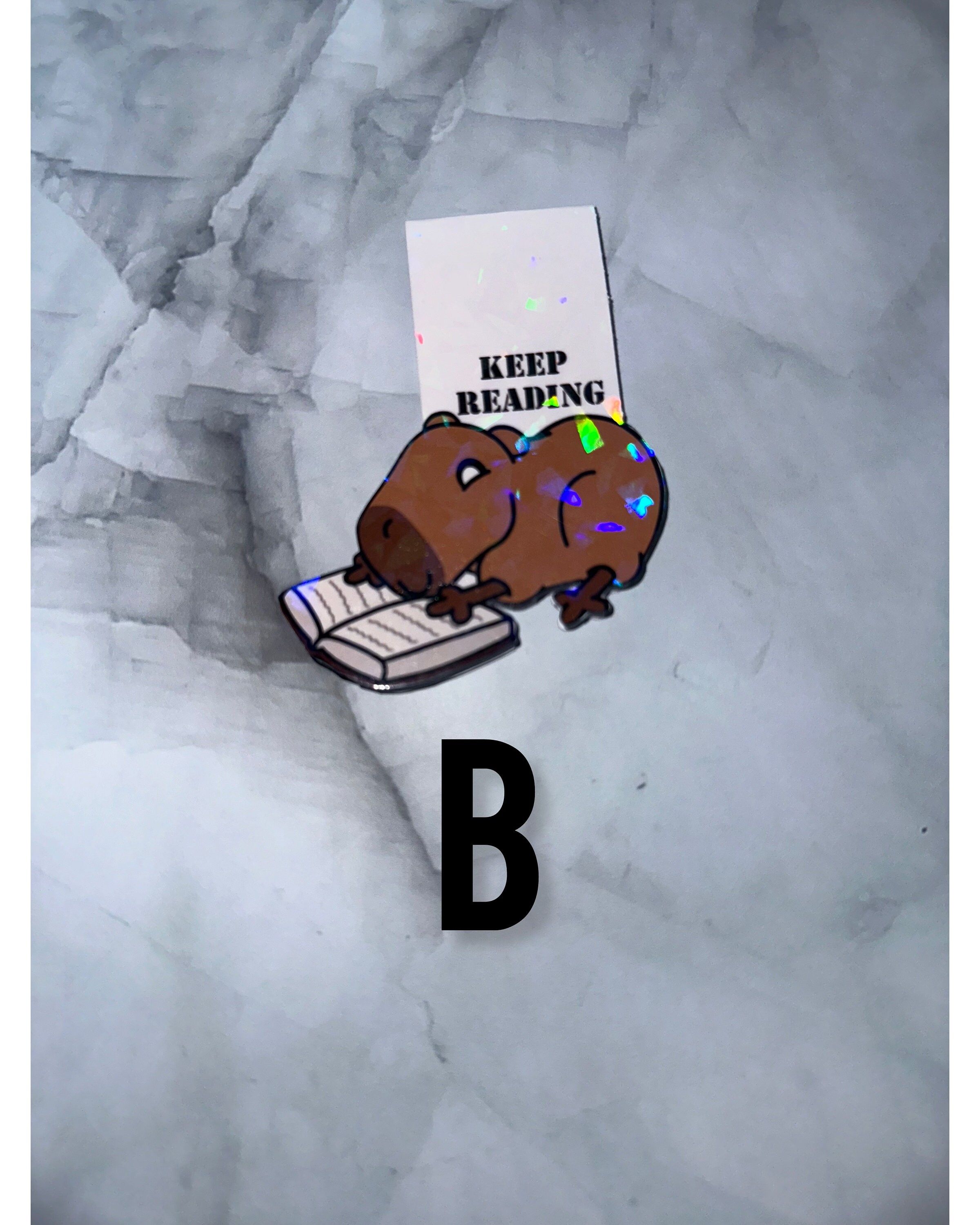 Capybara Magnetic Bookmarkscapybara Holographic - Etsy