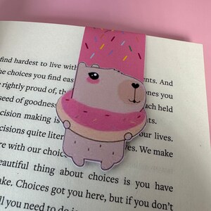 Capybara Magnetic Bookmarks,capybara Holographic Bookmarks,book ...