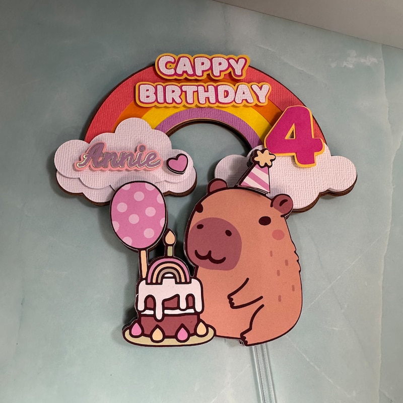 Capibara niña - Etsy México