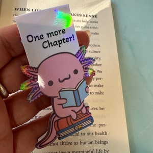 Axolotl Magnetic Bookmarks,axolotl Holographic Bookmarks,book ...