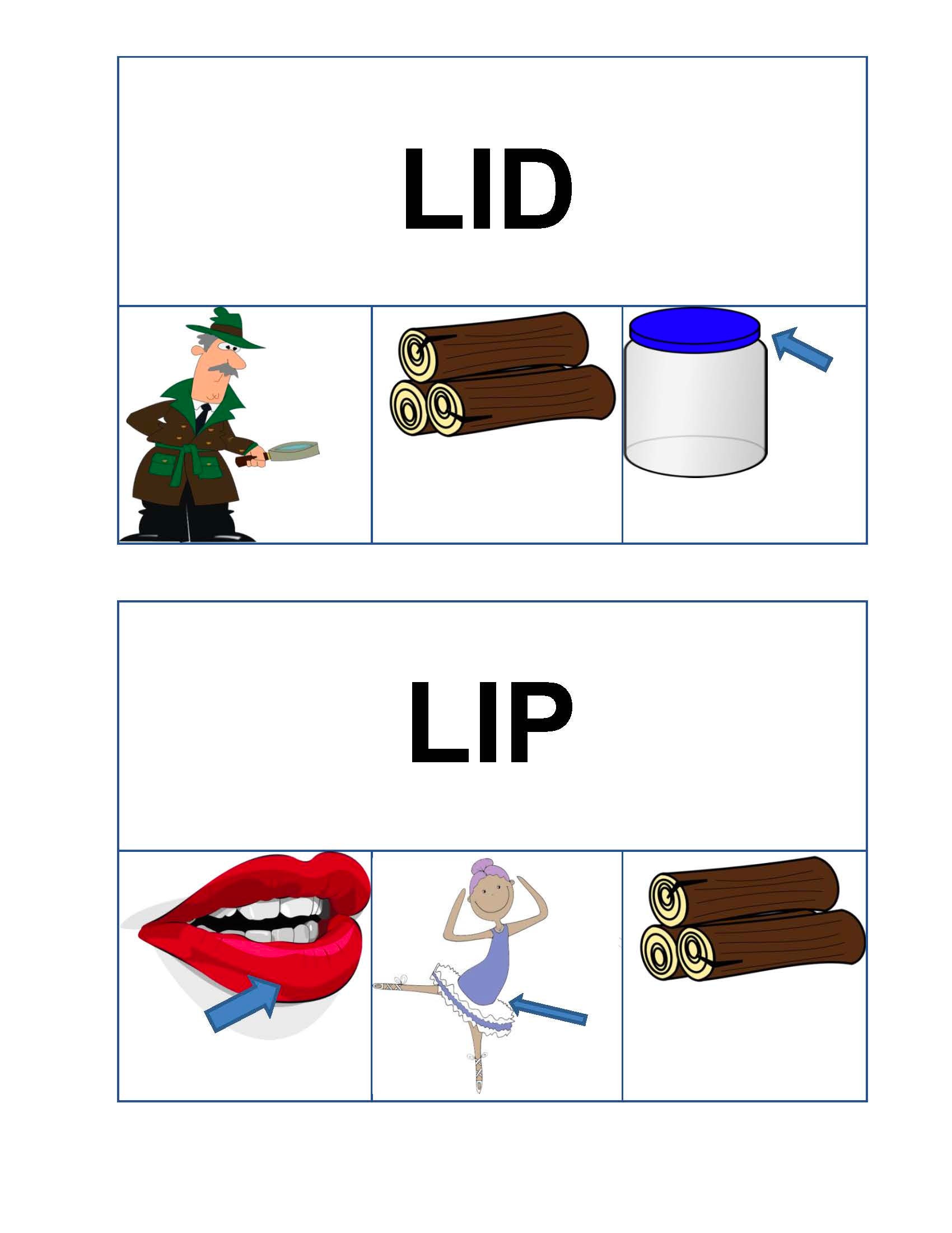 Short I CVC Words - Etsy