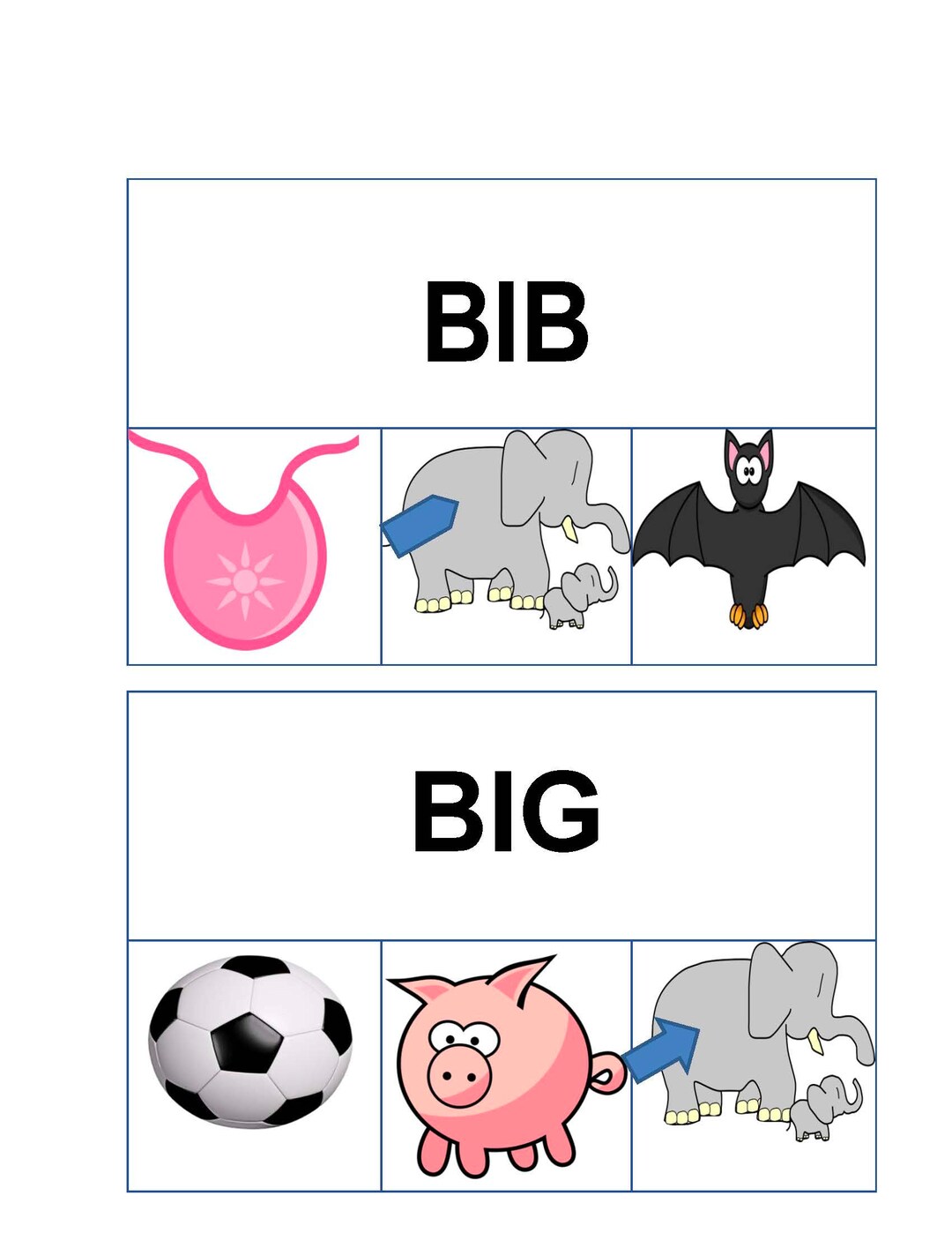 Short I CVC Words - Etsy