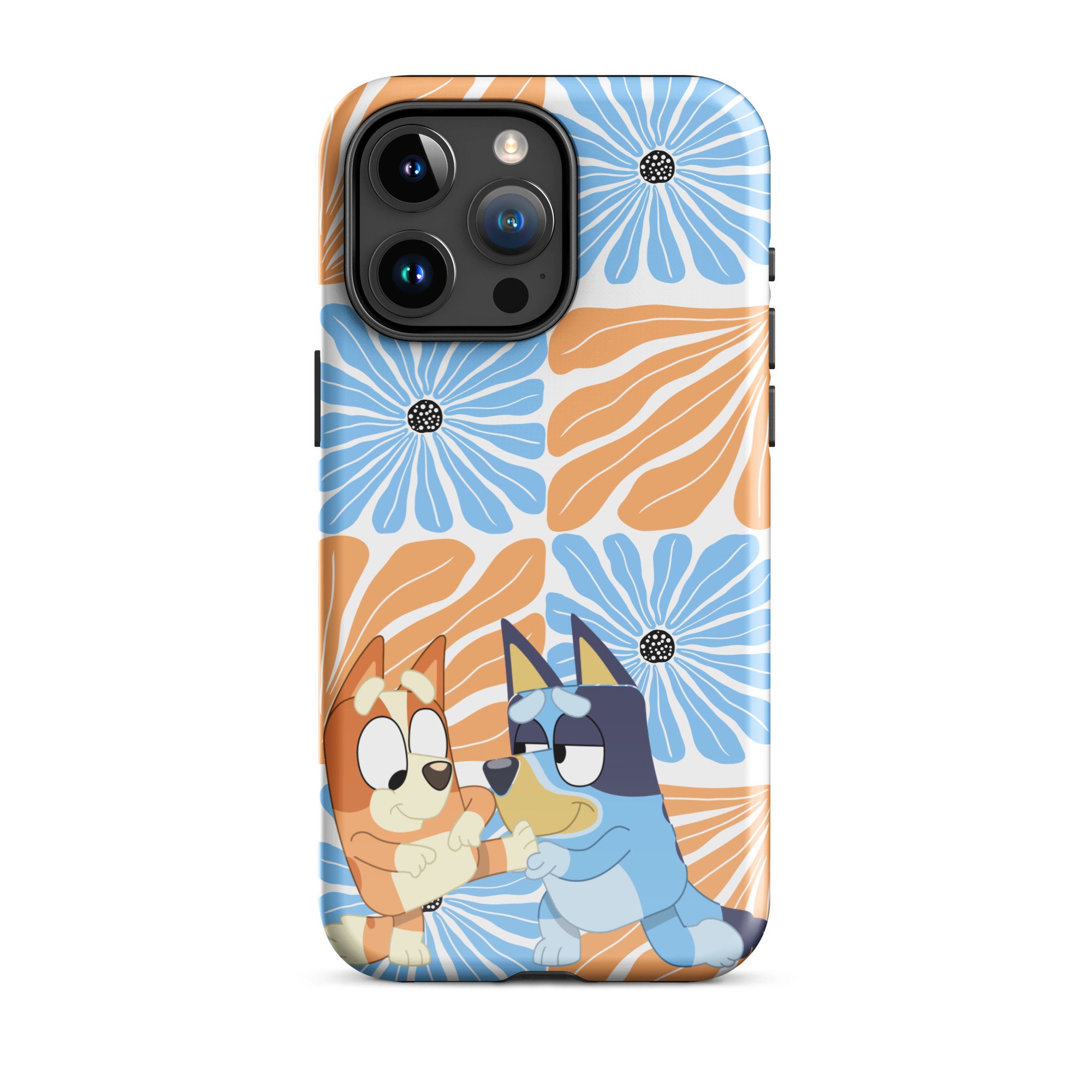 Bluey and Bingo iPhone Case, Cartoon Character Phone Cover, Kids Phone ...