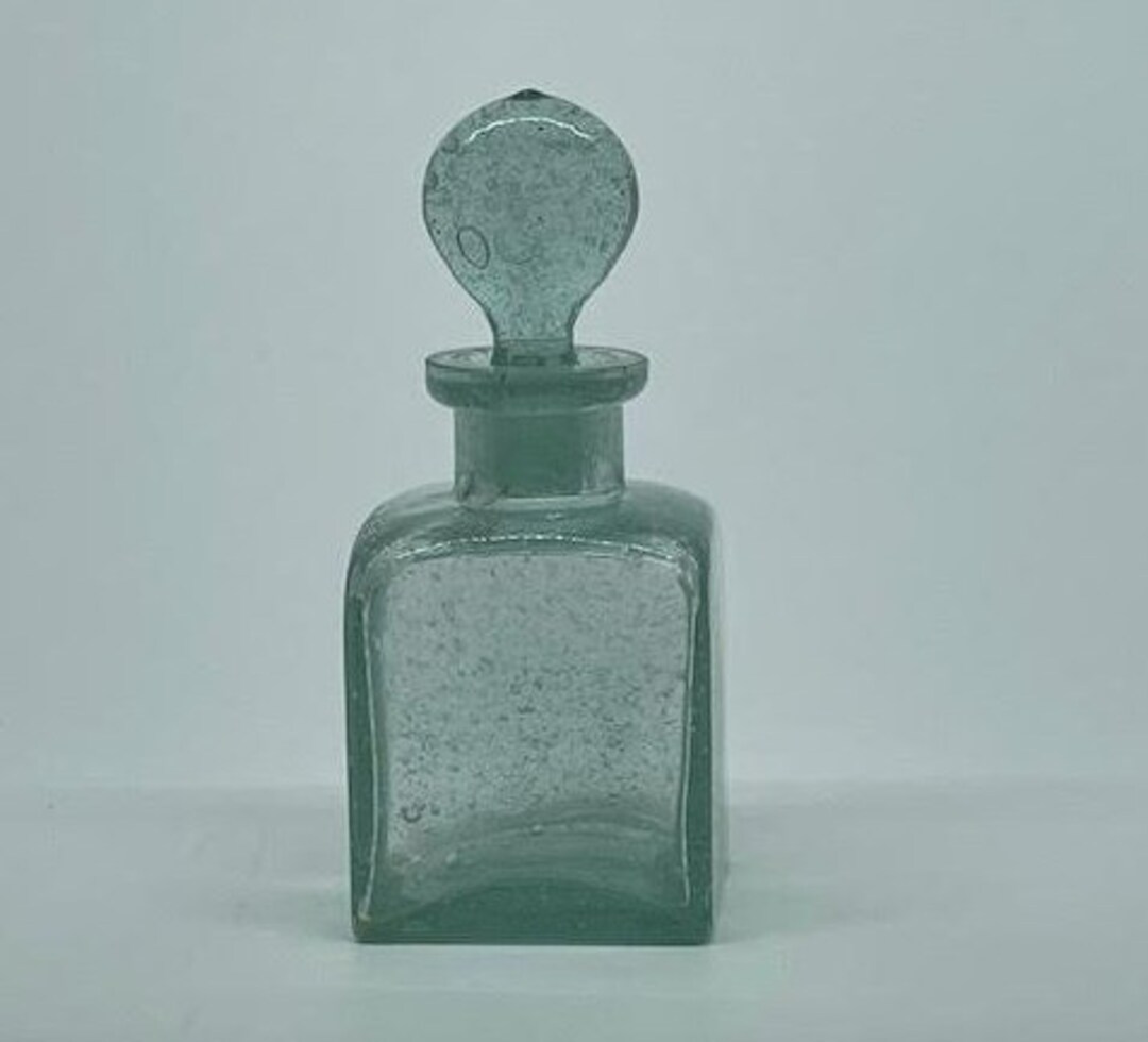 Rare Square Perfume Bottle - Etsy
