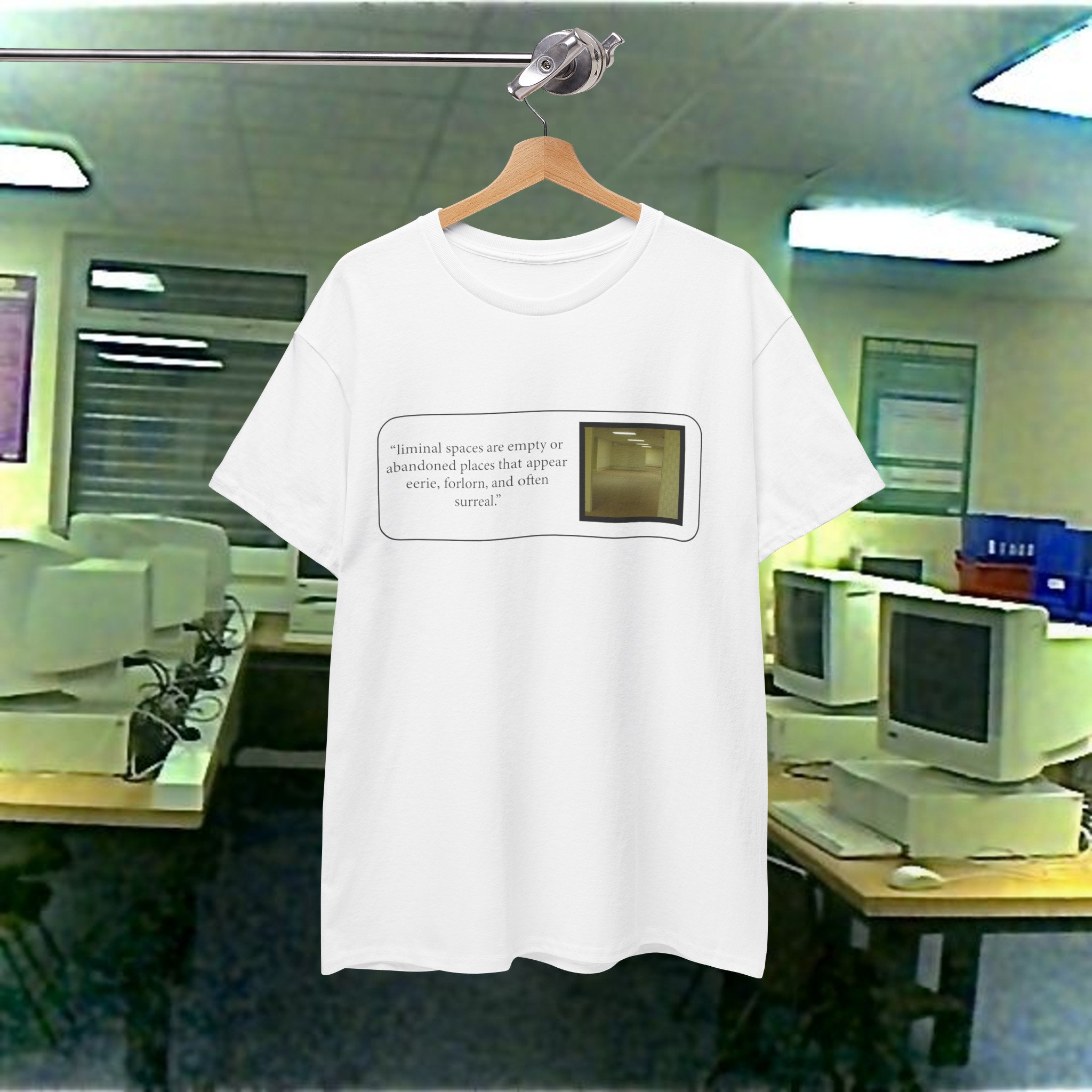 Liminal Space Shirt, Ironic Limal Meme Shirt Aesthetic - Etsy