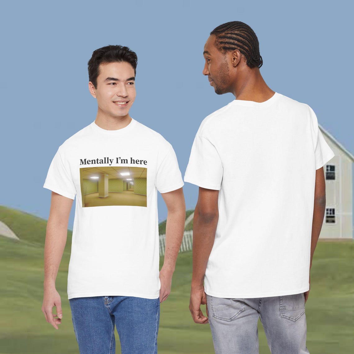 Backrooms, Liminal Space Inspired Tee, Shirt - Etsy