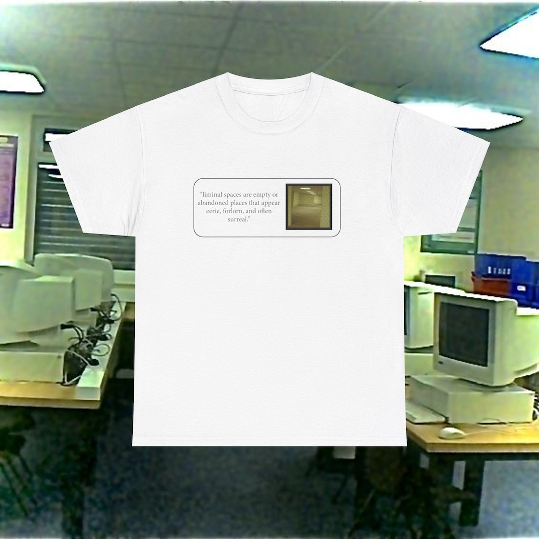 Liminal Space Shirt, Ironic Limal Meme Shirt Aesthetic - Etsy