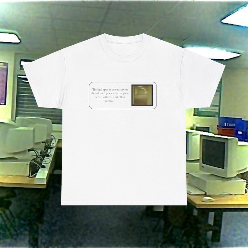 Liminal Space Shirt, Ironic Limal Meme Shirt Aesthetic - Etsy