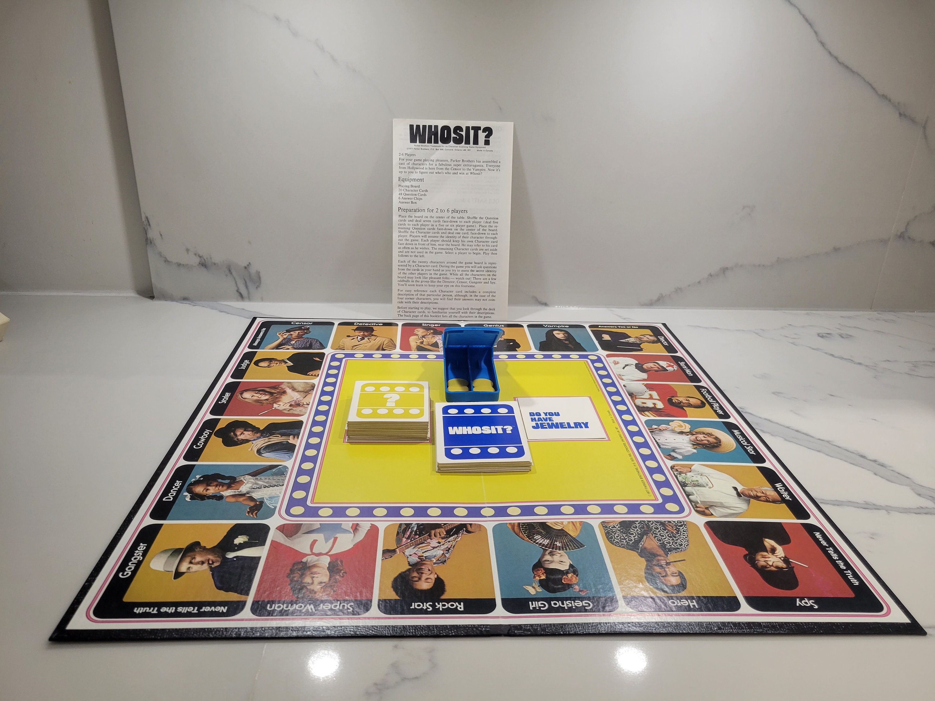 Vintage Whosit? Board Game - Etsy