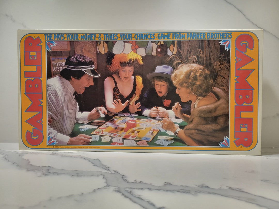 Vintage Gamblers Board Game! - Etsy